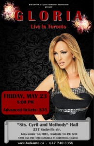 GLORIA live in Toronto – BALKANTO